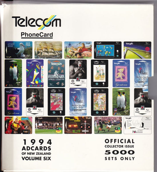 ADCARD SERIES 1994 VOL 6 TELECOM PHONE CARD PACK – John Bertrand ...