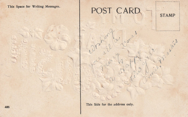 GREETINGS TO MY DEAR COUSIN EMBOSSED POSTCARD – John Bertrand Collectables