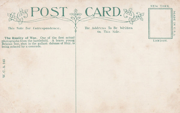 USA ORIGIN MILITARY WWI ALLIED SOLDIERS POSTCARDS [9] – John Bertrand ...