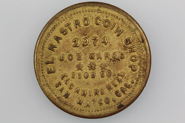 USA EL RASTRO COIN SHOP 1974 TOKEN – John Bertrand Collectables